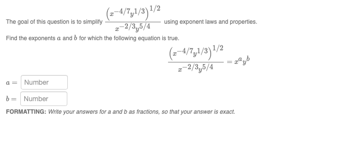Solved 1/2 (2–4/7,1/3)? The goal of this question is to | Chegg.com