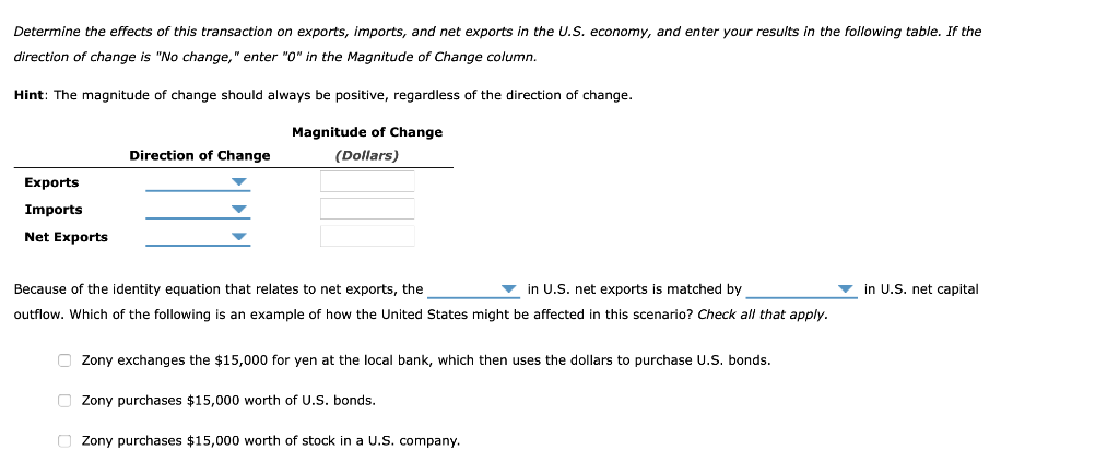 Solved An open economy interacts with the rest of the world | Chegg.com