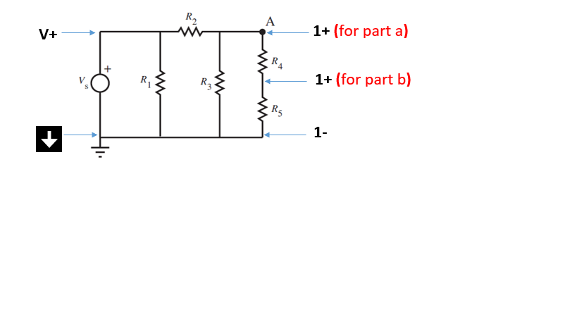 Solved Hook up the circuit shown in the figure for Vs = 5 V, | Chegg.com