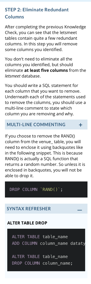 INSTRUCTIONS oo Project Overview Normalization In | Chegg.com