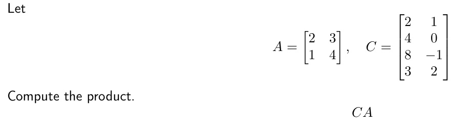 Solved Find scalars a1 and a2 that satisfy the given | Chegg.com