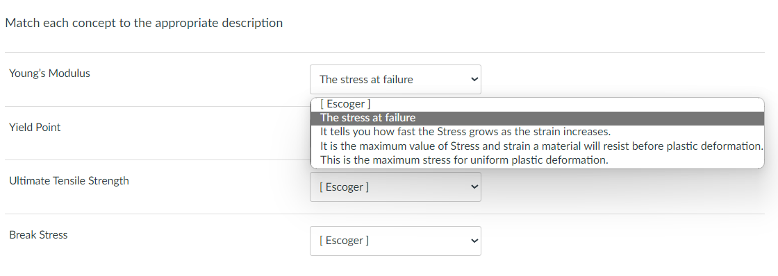 Solved Match each concept to the appropriate description | Chegg.com