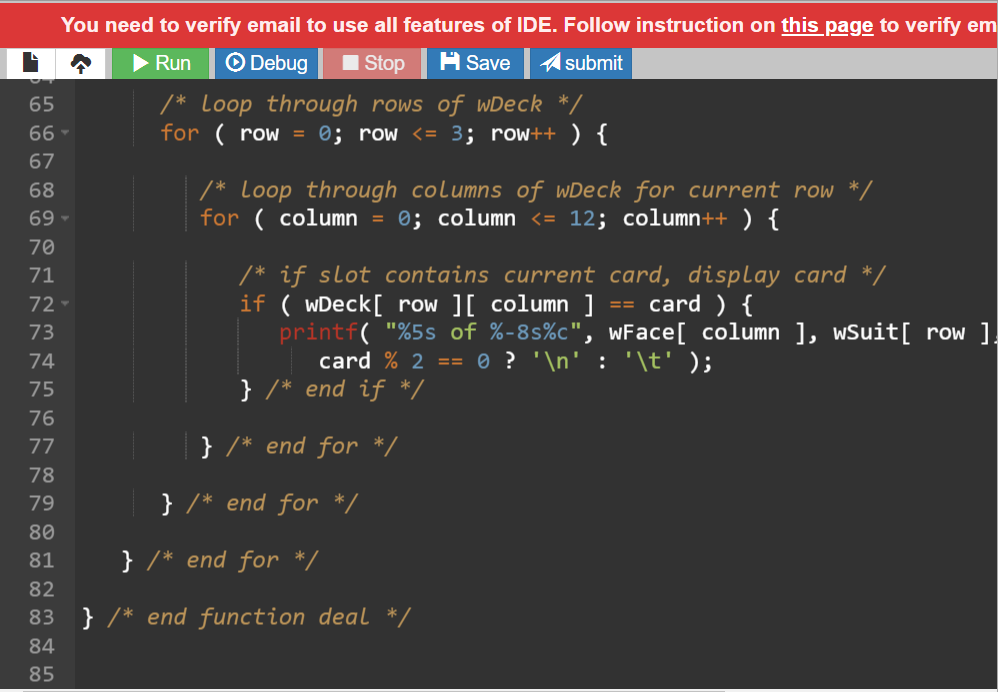 Solved 11:59:00 PM Chapter 7 Challenge (Card Shuffling and | Chegg.com