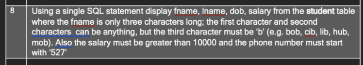 Solved In SQL, drop table student_class; drop table | Chegg.com