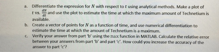 Solved A Technetium-Generator is a machine used by hospitals | Chegg.com