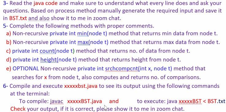 Solved import java.io.*; import java.util.*; public class | Chegg.com