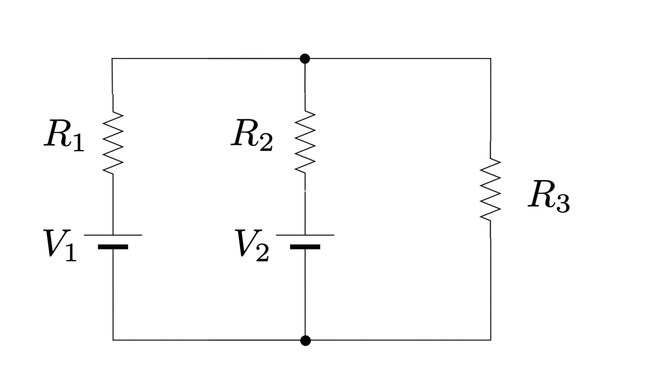 Solved We consider the circuit represented on the following | Chegg.com