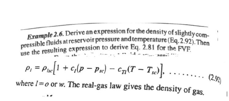 Solved Example 2.6. Derive an expression for the density of | Chegg.com