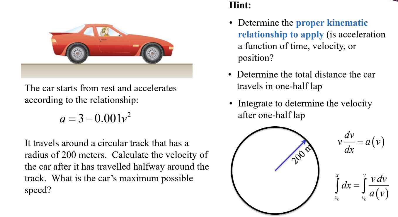 Hint: - Determine the proper kinematic relationship | Chegg.com