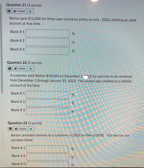 Solved Prepare appropriate adjusting entries for the year | Chegg.com Solved Prepare appropriate adjusting entries for the year | Chegg.com