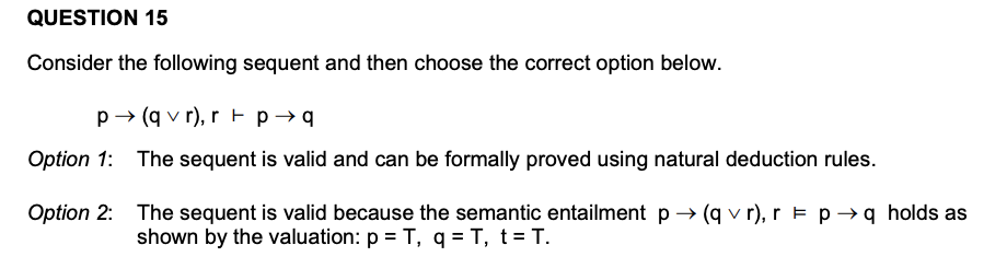 Solved We have to prove the validity of the following | Chegg.com