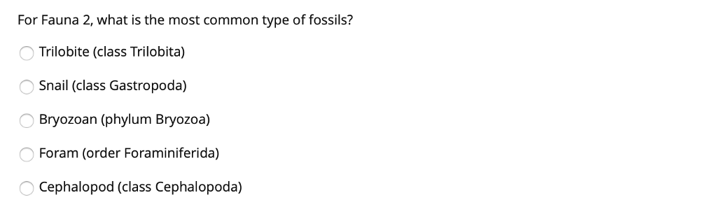 Solved FAUNA 2 2a 2b 2c 2d 2e | Chegg.com