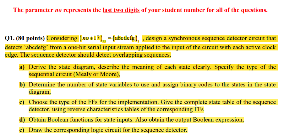 Solved (Ex: for 122202099 / (99)10 = (63)16, ﻿no=63 ﻿H)NOTE: | Chegg.com