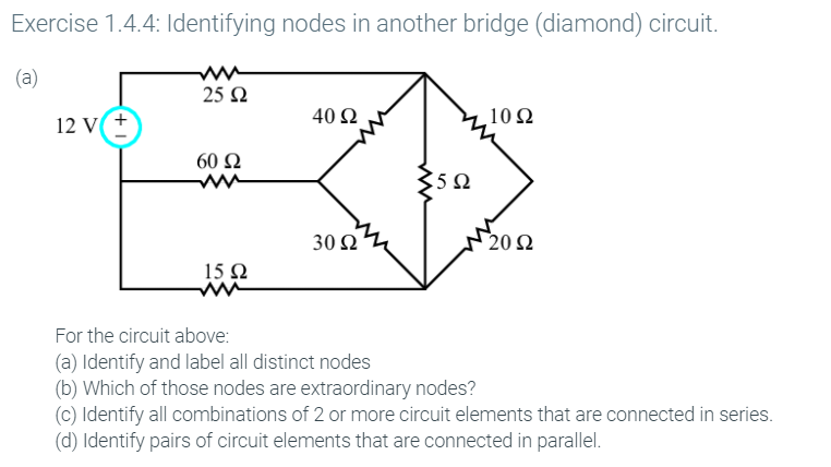 Solved Exercise 1.4.4: Identifying nodes in another bridge | Chegg.com