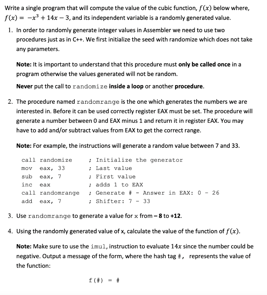 Solved Write a single program that will compute the value of | Chegg.com
