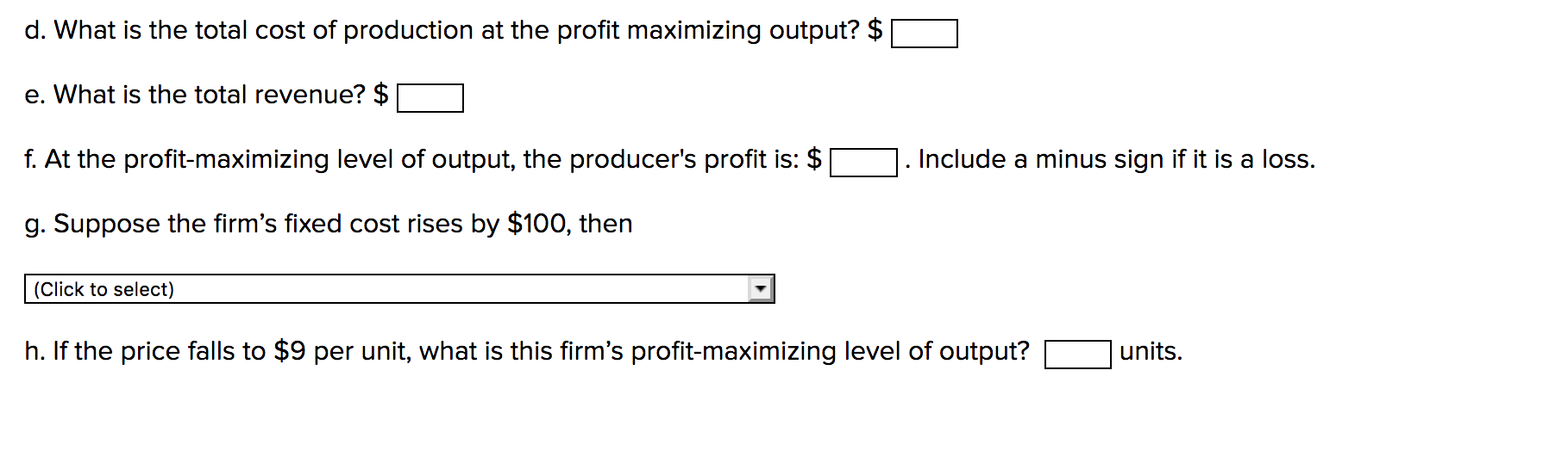 Solved The graph below shows the marginal, average variable, | Chegg.com