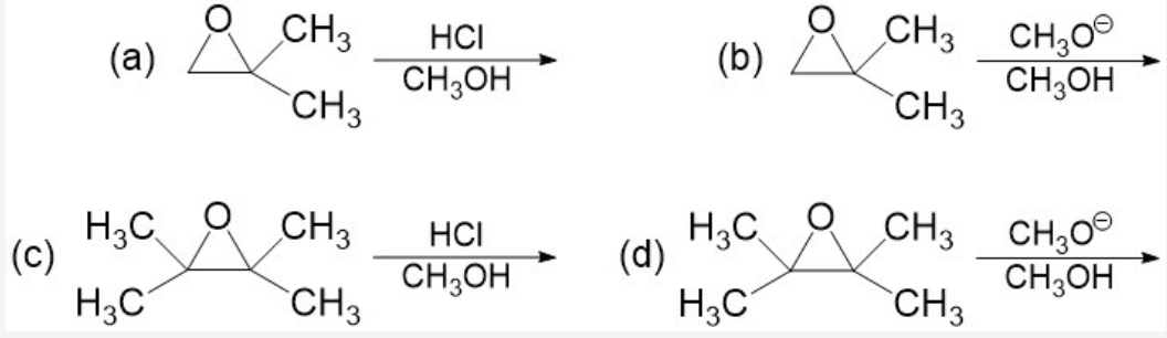 Solved 1-i) Draw the products obtained in each of the | Chegg.com