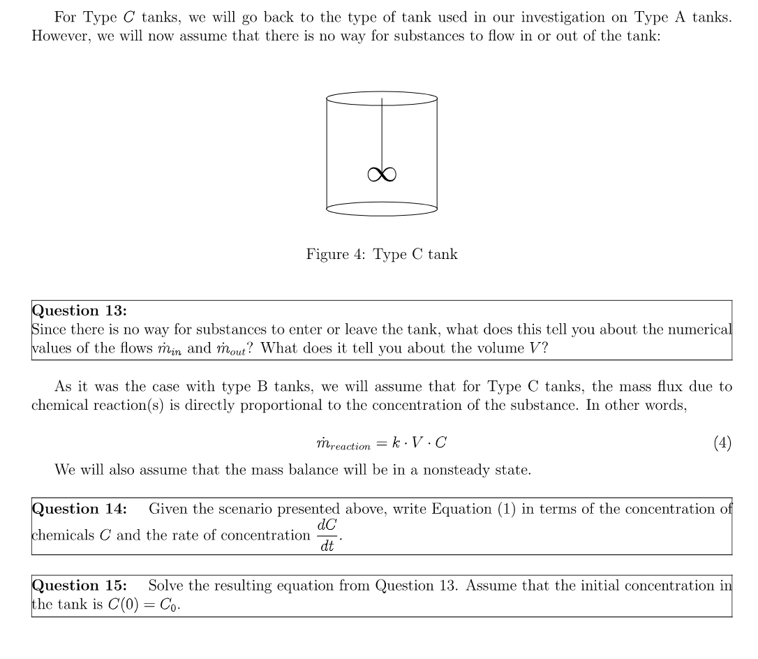 Solved For Type C tanks, we will go back to the type of tank | Chegg.com