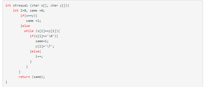 Solved For the small snippet of the code below, identify all | Chegg.com