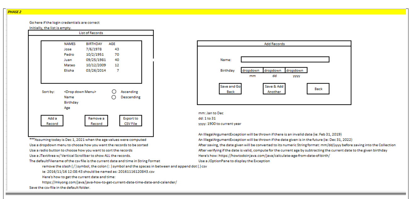 Solved I need help for the phase 2 of this java machine | Chegg.com