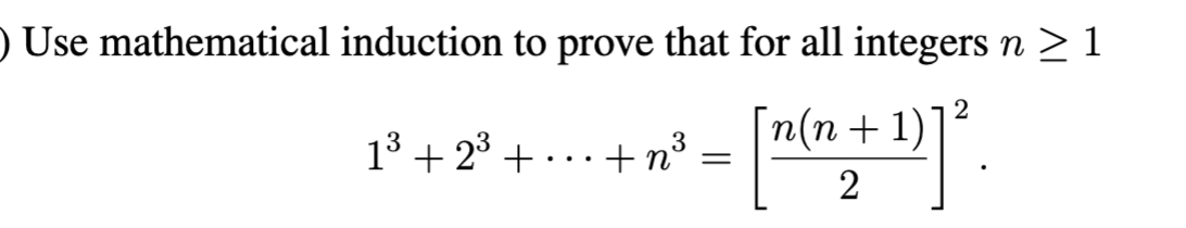Solved Use mathematical induction to prove that for all | Chegg.com