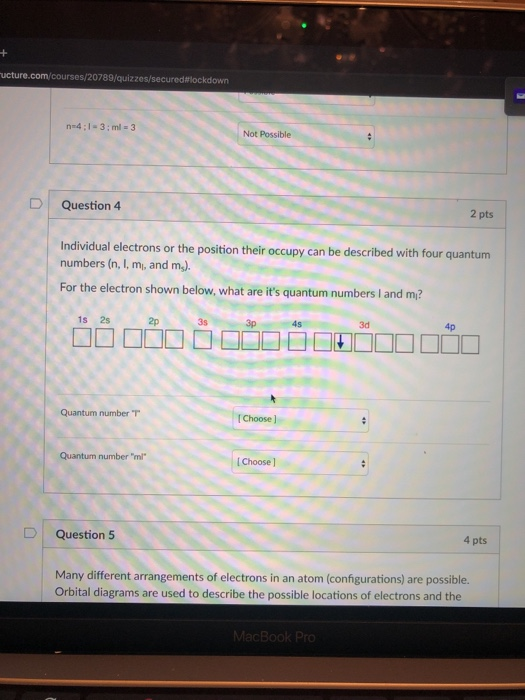 Solved ucture.com/courses/20789/quizzes/secured #lockdown | Chegg.com