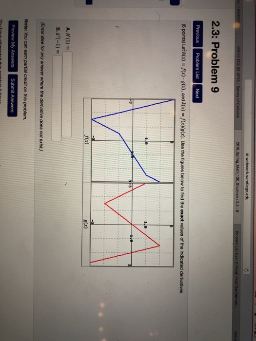 Solved 2.3: Problem 5 PreviousProblem List Next 6 points) | Chegg.com Solved 2.3: Problem 5 PreviousProblem List Next 6 points) | Chegg.com