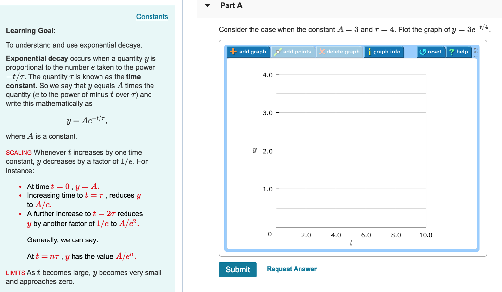Solved Part A Constants Learning Goal Consider the case when | Chegg.com