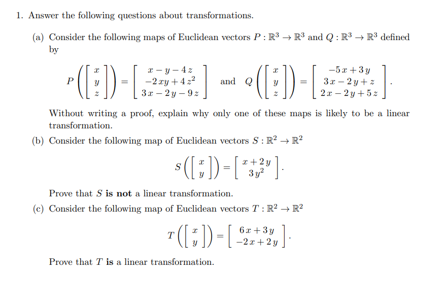 Solved 1. Answer the following questions about | Chegg.com