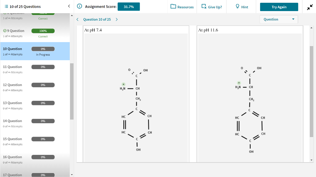 Solved Modify the structures (if necessary) to show the | Chegg.com