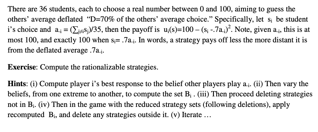 There are 36 students, each to choose a real number | Chegg.com