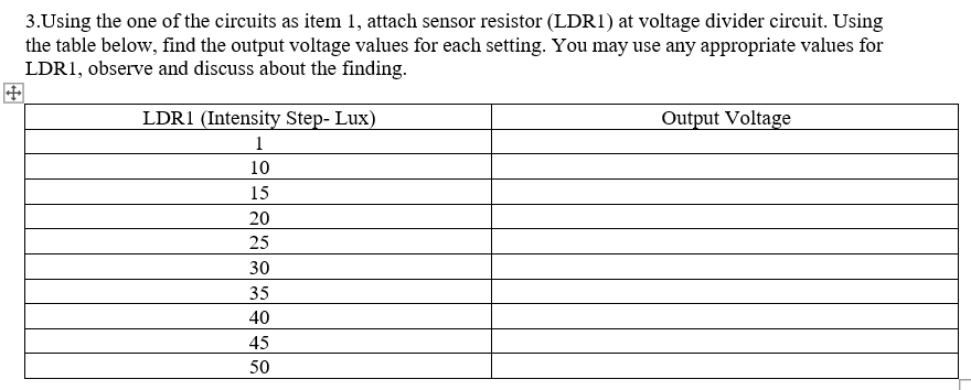 Solved 3.Using the one of the circuits as item 1, attach | Chegg.com