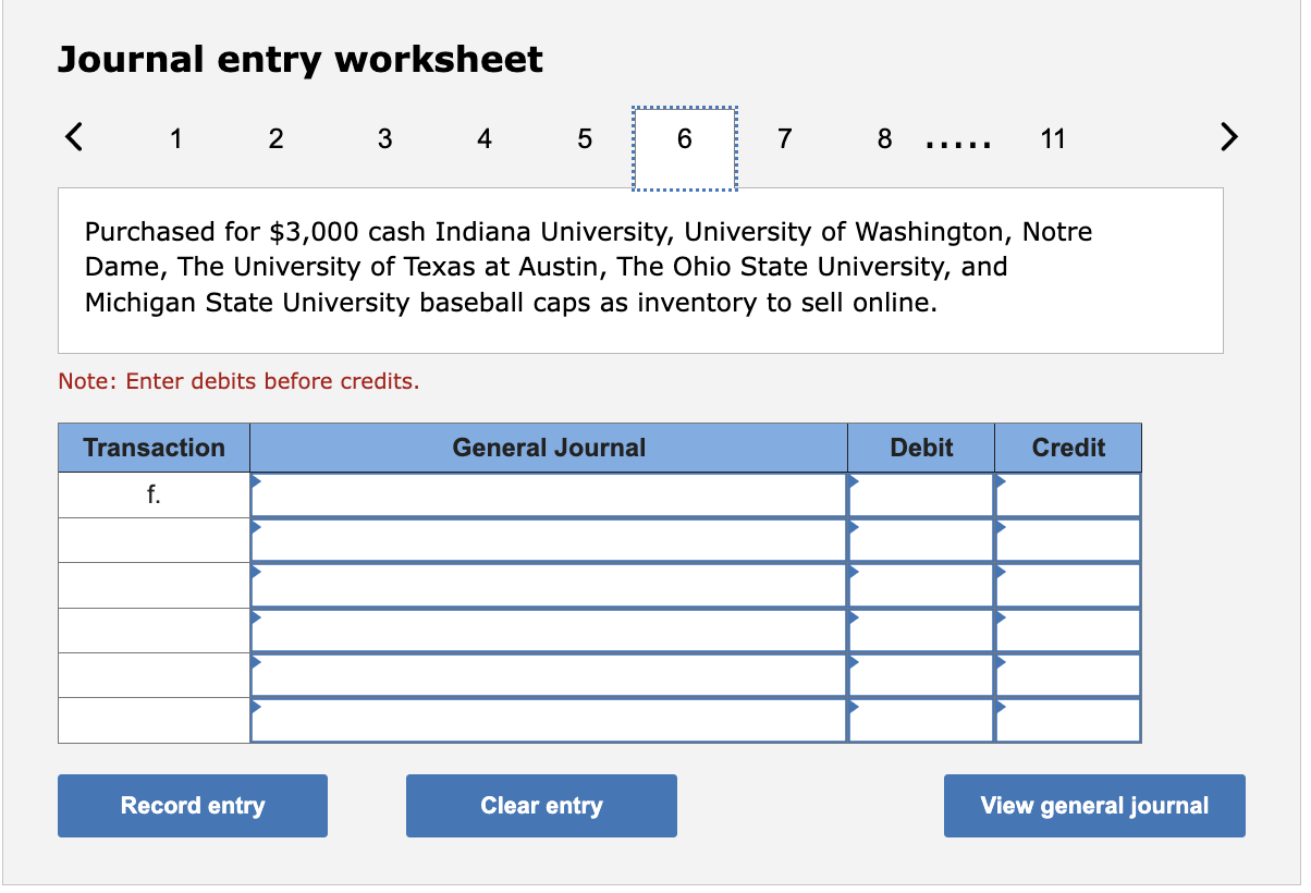Solved Journal entry worksheet \begin{tabular}{cccc}