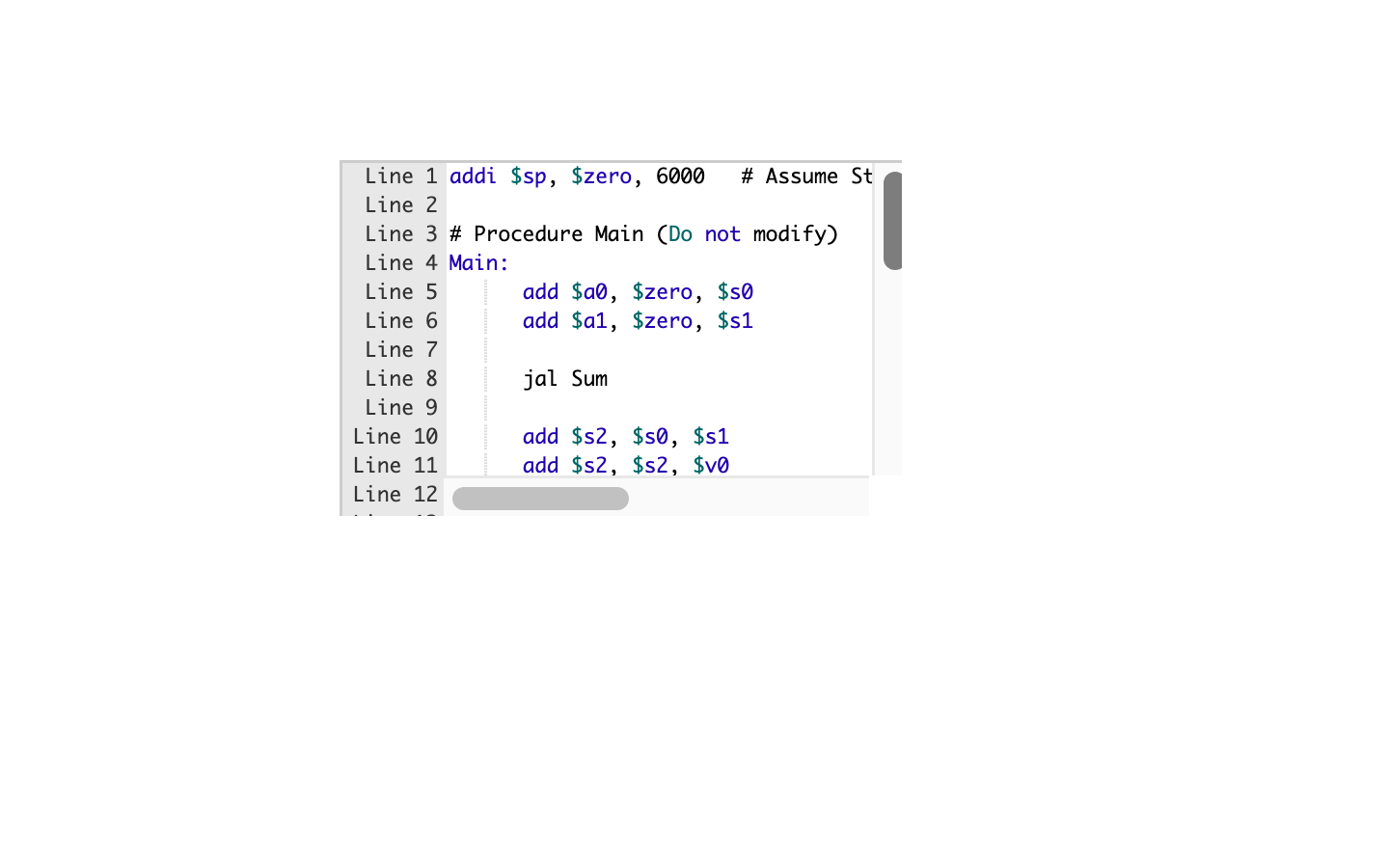 Solved Answer in MIPS. Only code that has to be edited is | Chegg.com
