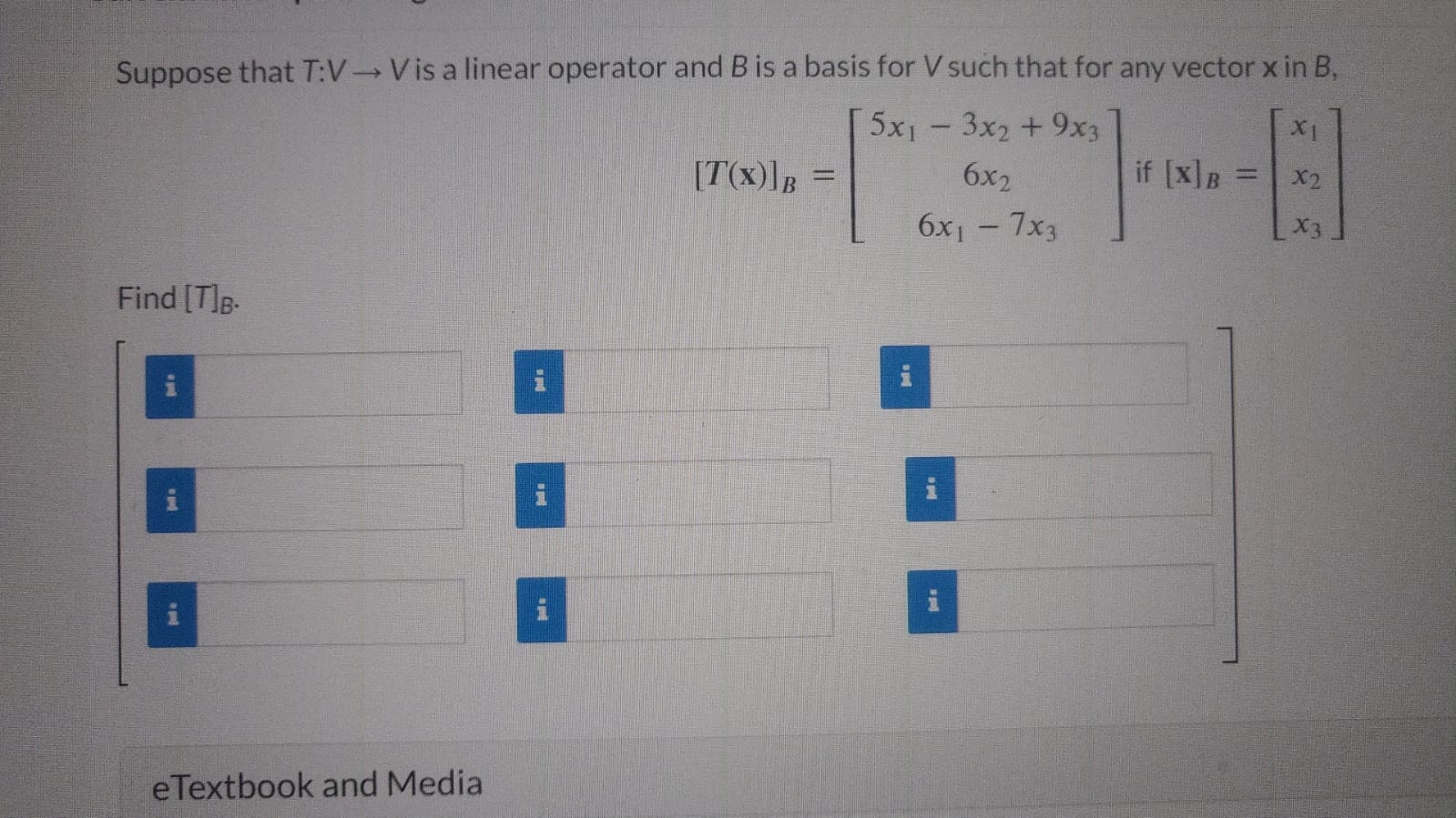 Solved Suppose that \\( T: V \\rightarrow V \\) is a linear | Chegg.com
