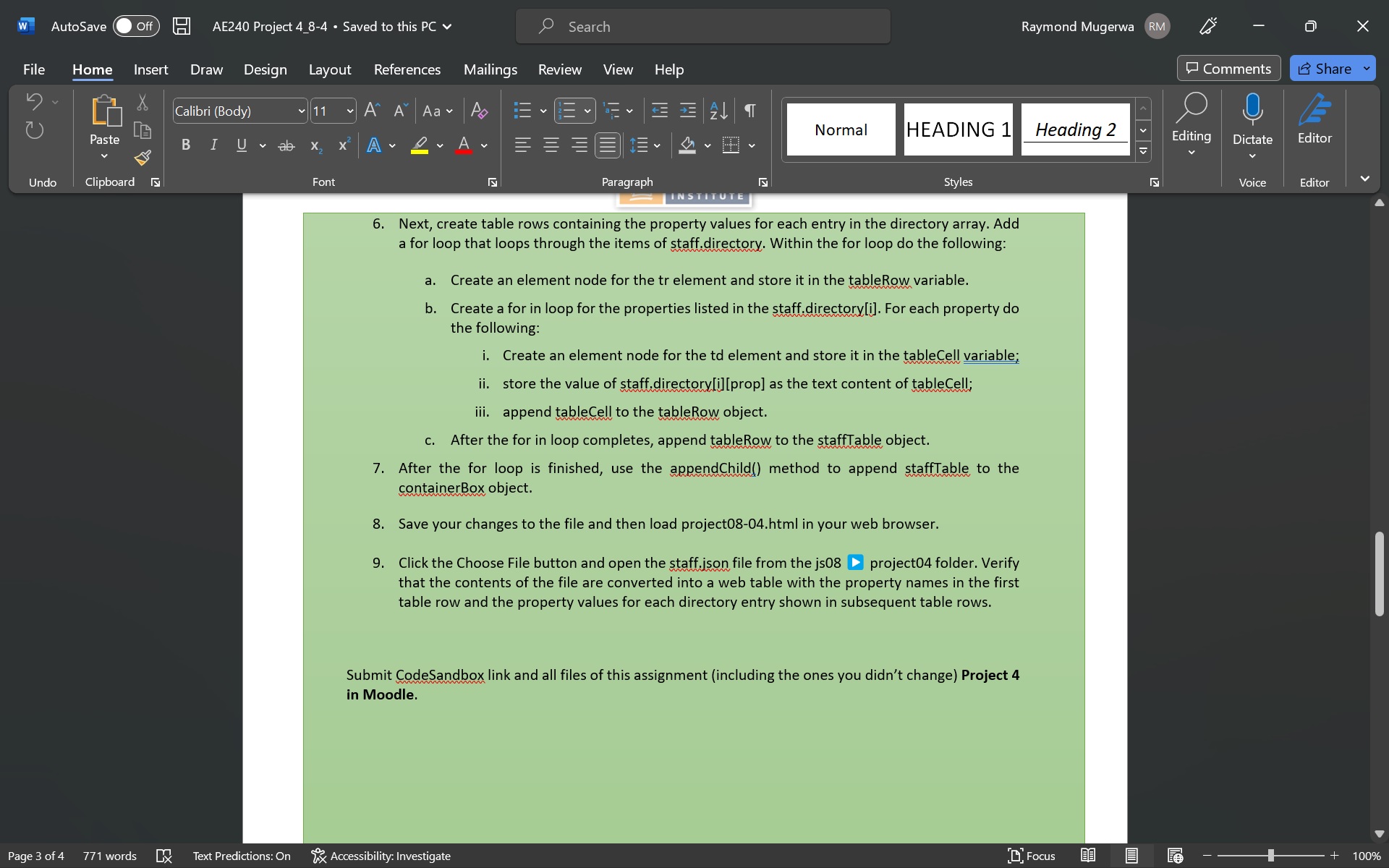 Solved Project Description: In this project you will explore | Chegg.com