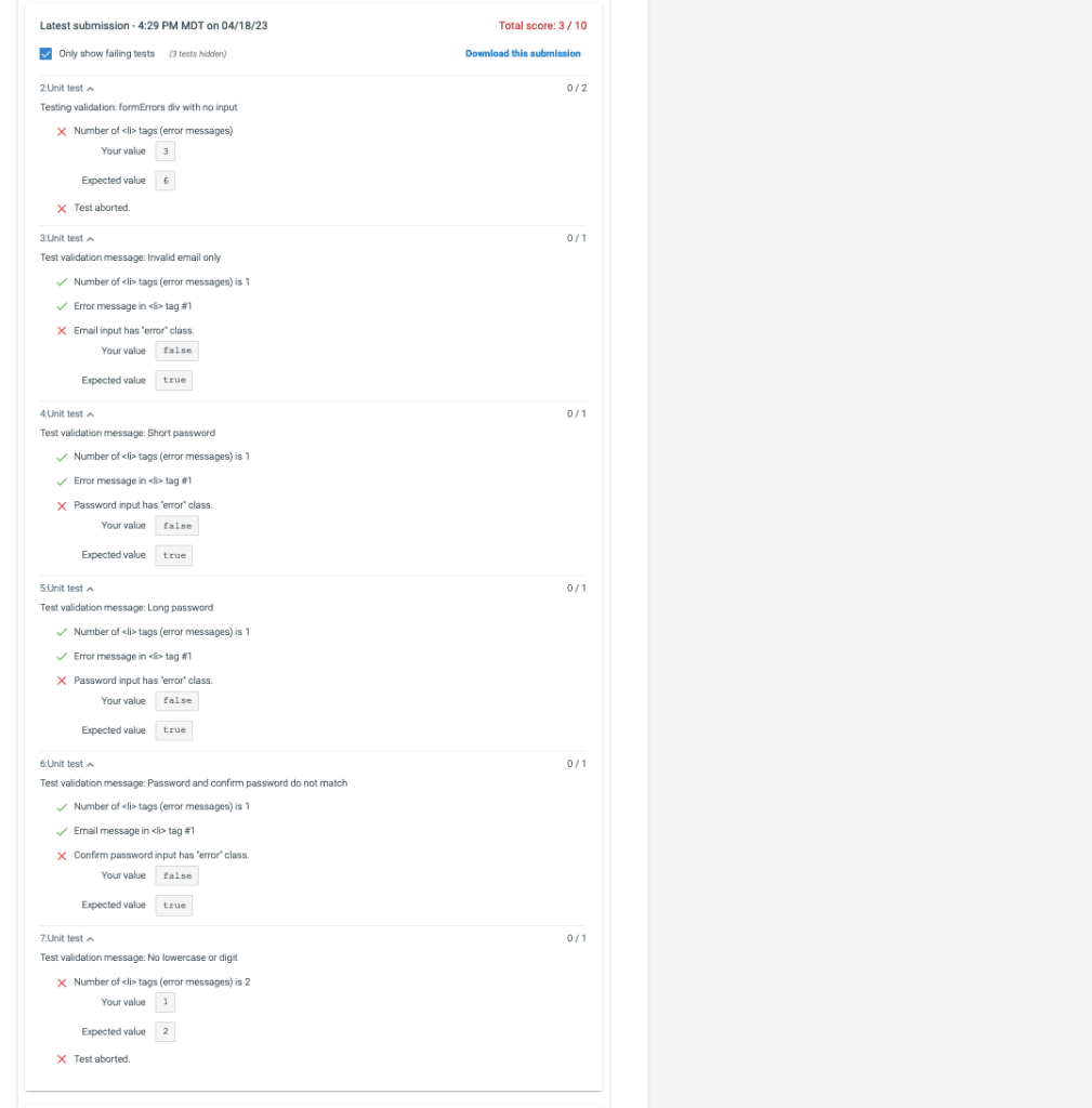 Solved The only file you are allowed to edit is the | Chegg.com