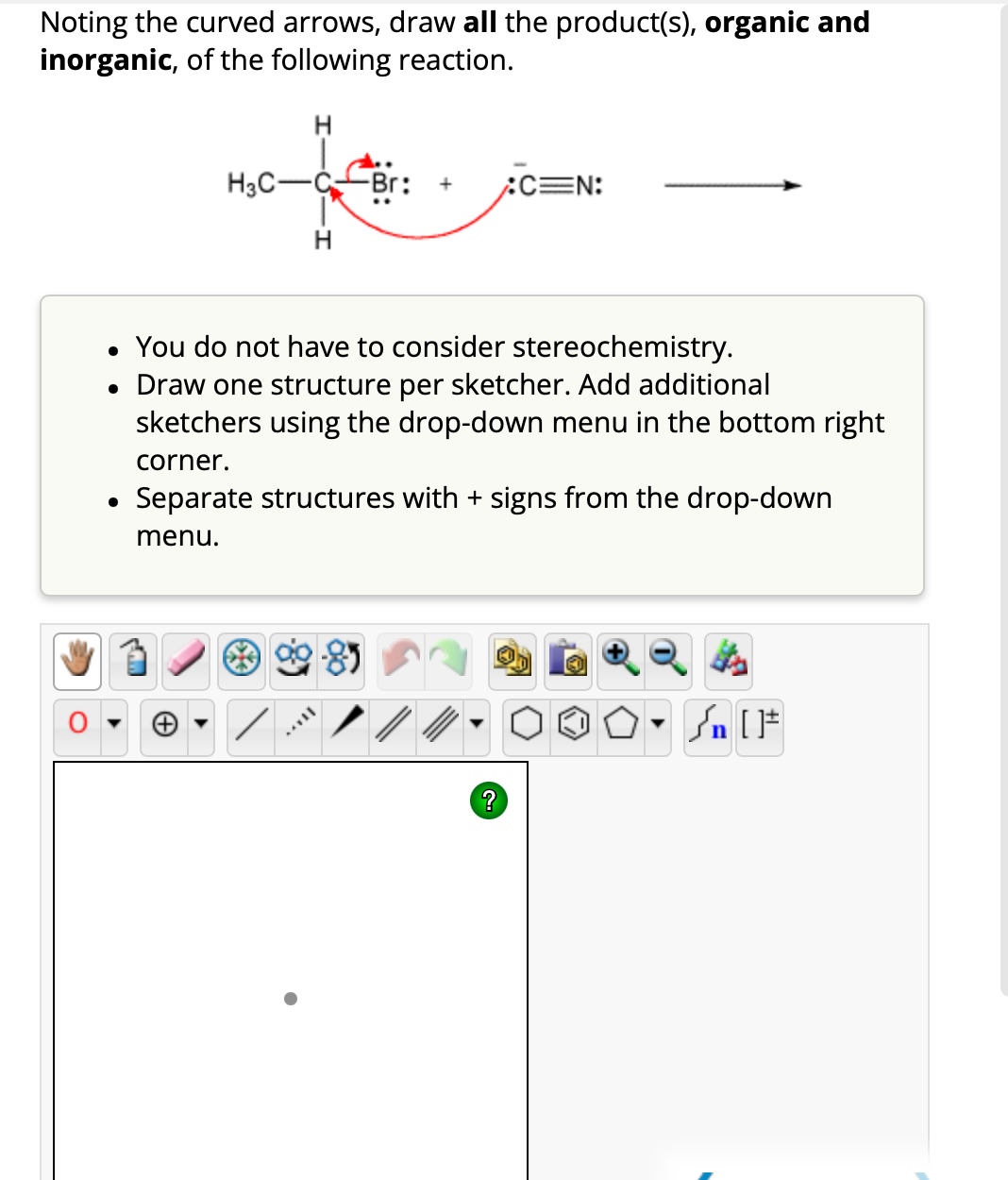 Solved Noting the curved arrows, draw all the product(s), | Chegg.com