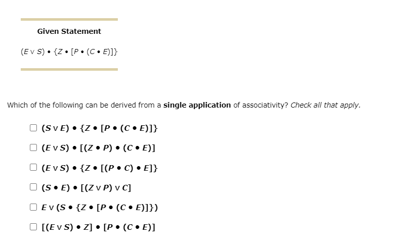 Solved 3. Rules of Replacement - Associativity (Assoc) | Chegg.com Solved 3. Rules of Replacement - Associativity (Assoc) | Chegg.com