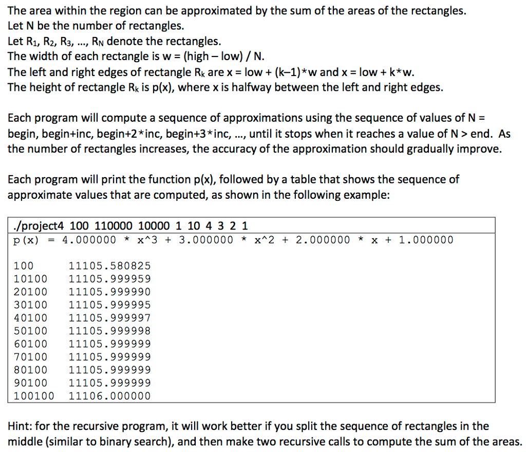 Write Two C Programs Project4it C And Project4rec C