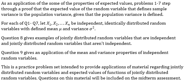 Solved As an application of the some of the properties of | Chegg.com