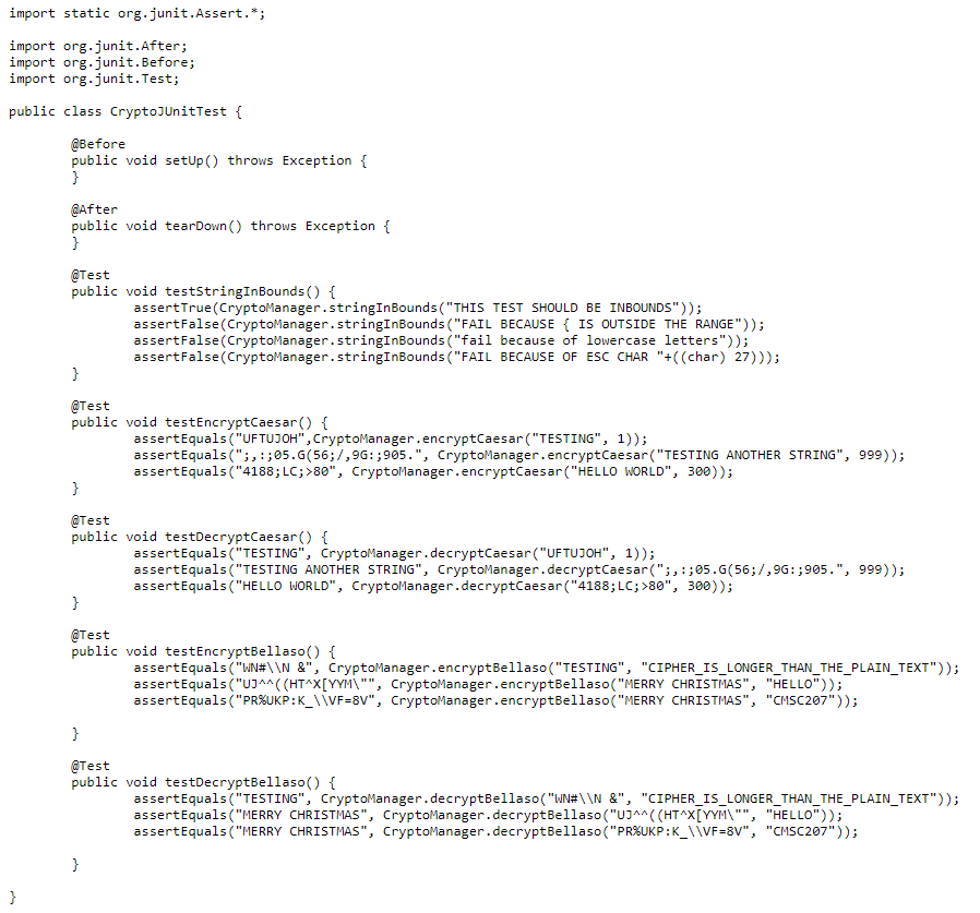 CMSC203 Assignment #3 In cryptography, encryption is | Chegg.com