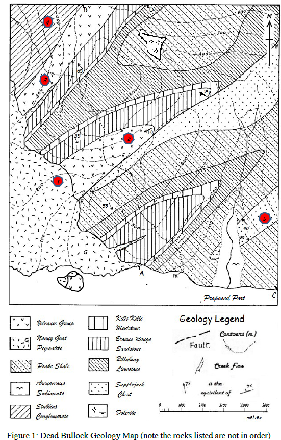 Solved I need help with this geological taskConstruct a | Chegg.com