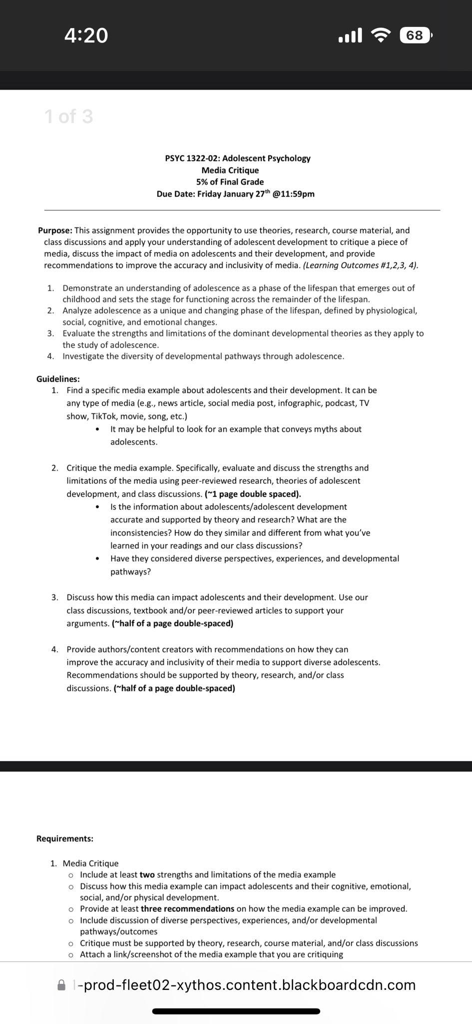 Purpose: This assignment provides the opportunity to | Chegg.com