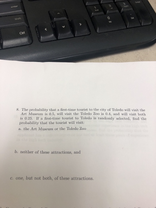 Solved Shift Ctrl 8. The probability that a first-time | Chegg.com