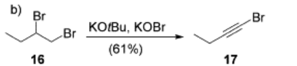 Solved (61%)KOtBu,KOBr 16 | Chegg.com