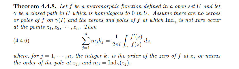 Solved ,2n. Then Theorem 4.4.8. Let f be a meromorphic | Chegg.com