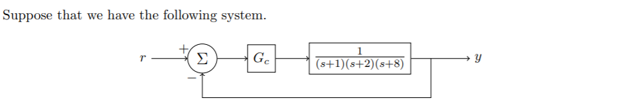 Solved Suppose that we have the following system. ©-6. | Chegg.com