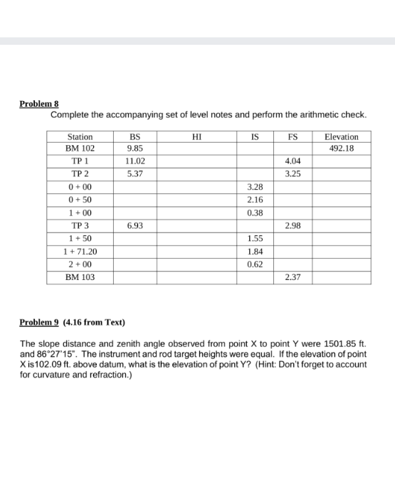 Solved Problem 8 Complete the accompanying set of level | Chegg.com