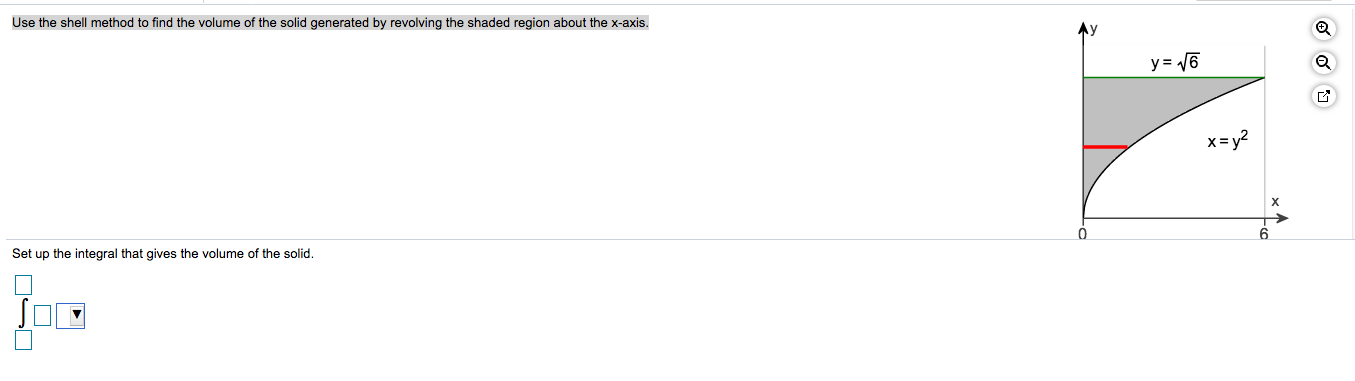 Solved Use the shell method to find the volume generated by | Chegg.com